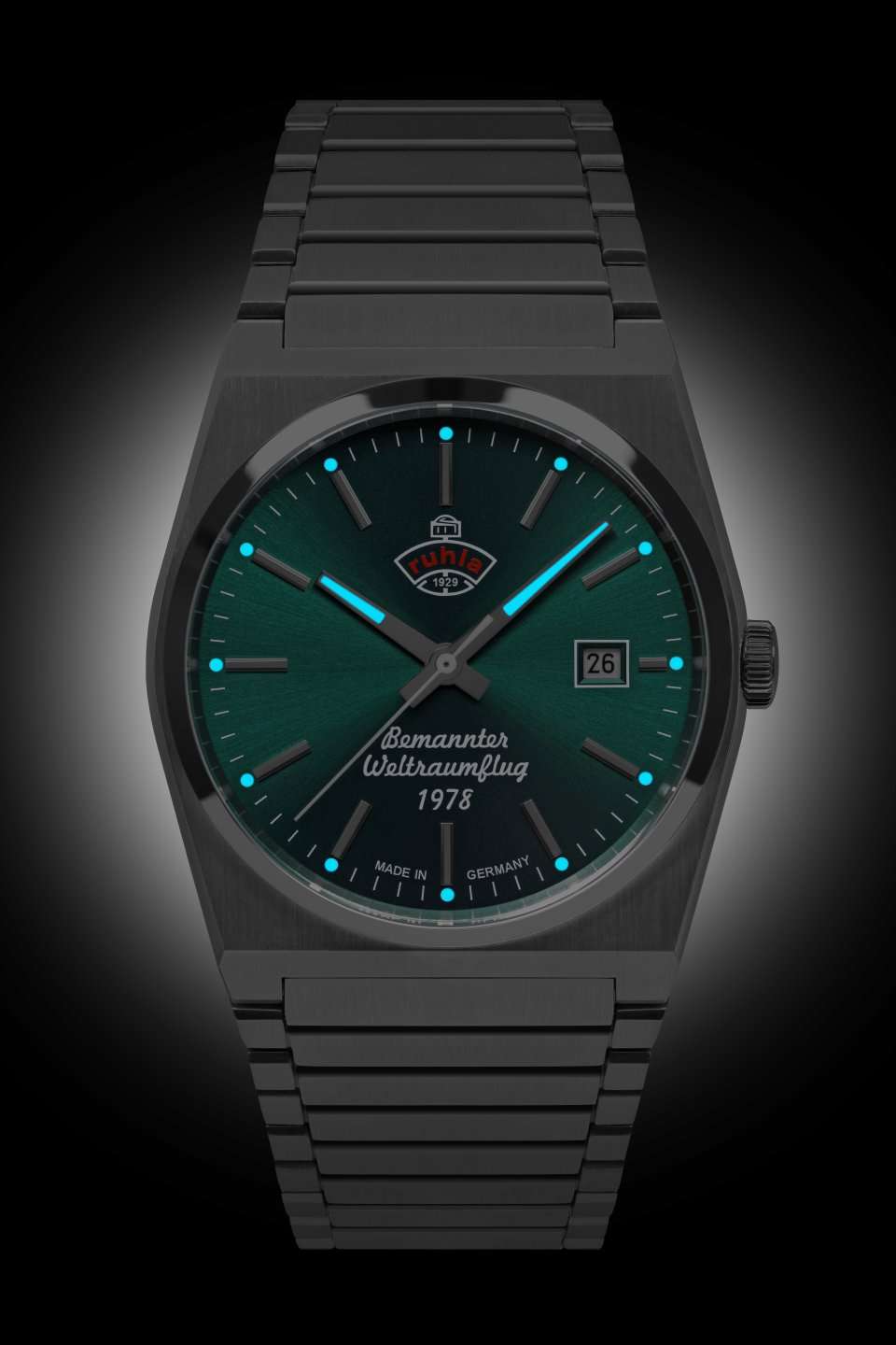HAU, Ruhla 1929 Space Control "Sigmund Jähn 1978" Automatic Cal. 8315 ...